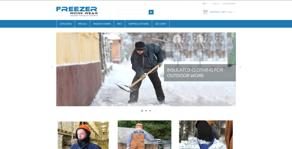 Freezer Work Wear - WEBMULL