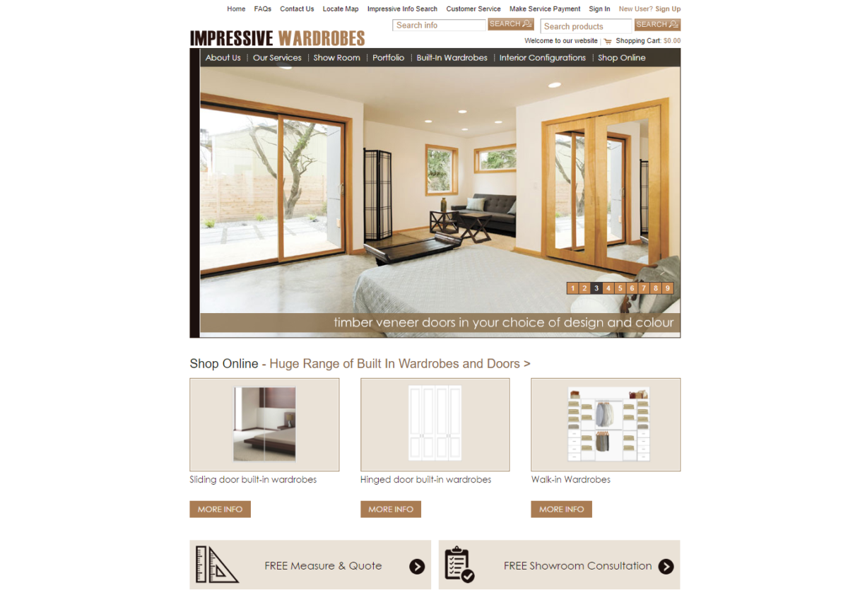 Impressive Wardrobes - WEBMULL